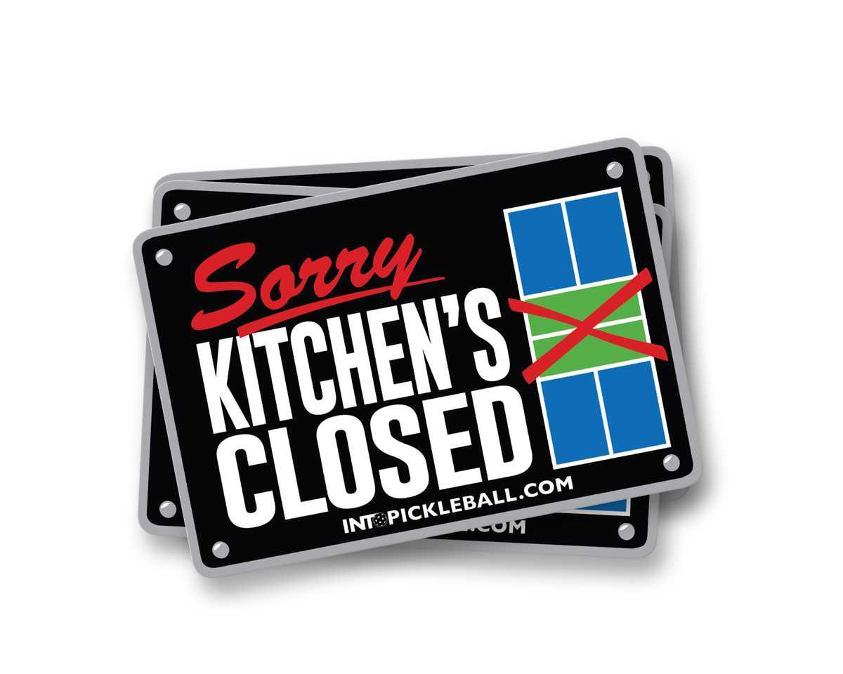 Kitchen's Closed Sticker